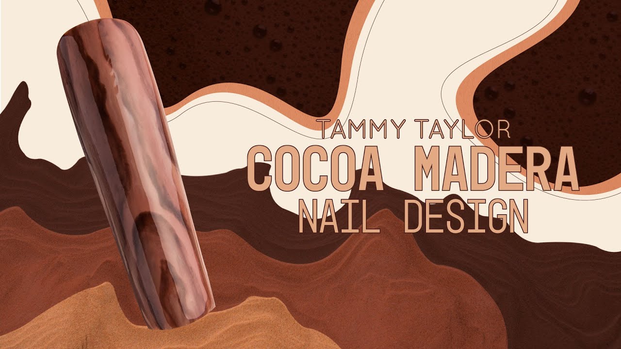 Tammy Taylor | Cocoa Madera | Nail Design - YouTube