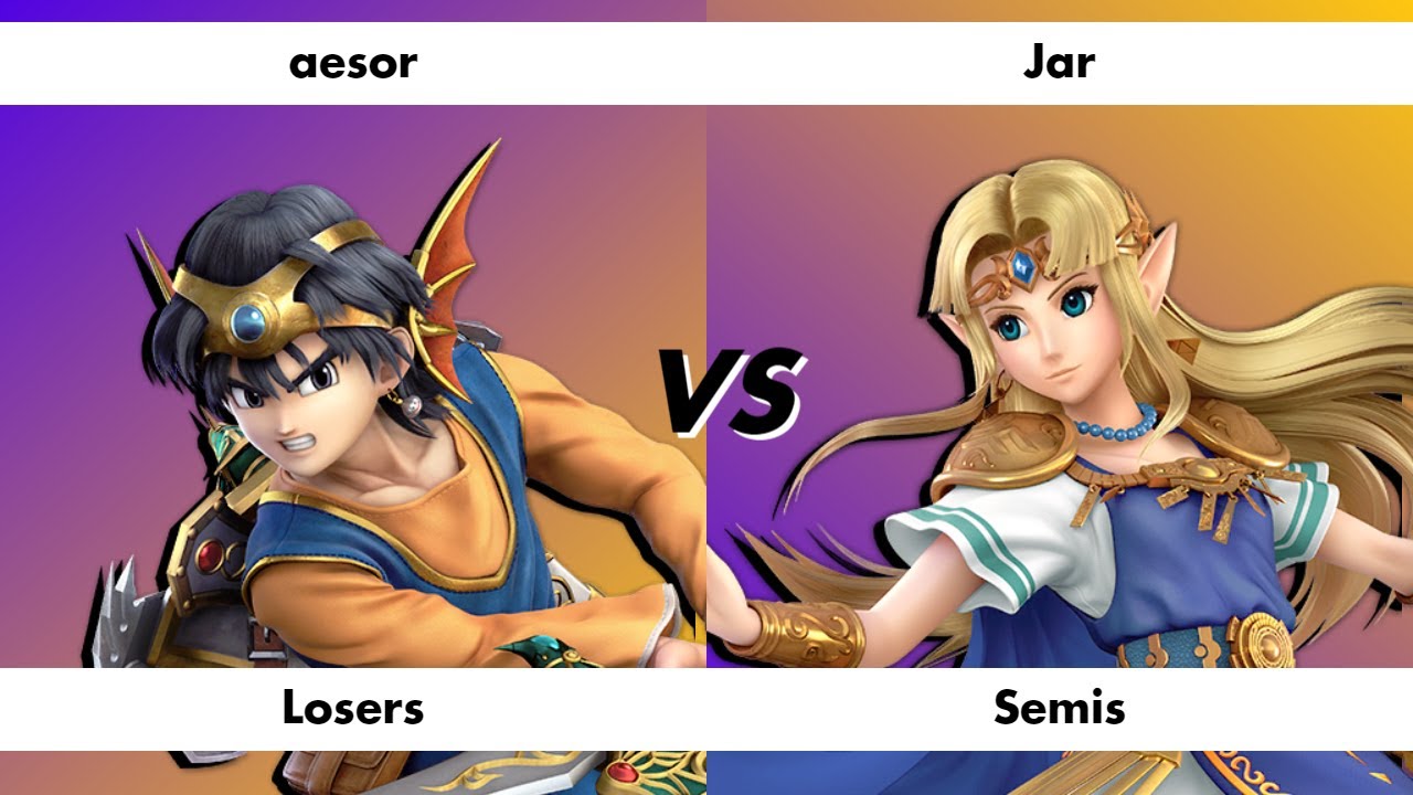 Brunswick Brawl #67 LOSERS SEMIS - aesor (Hero) Vs. Jar (Zelda, Aegis ...