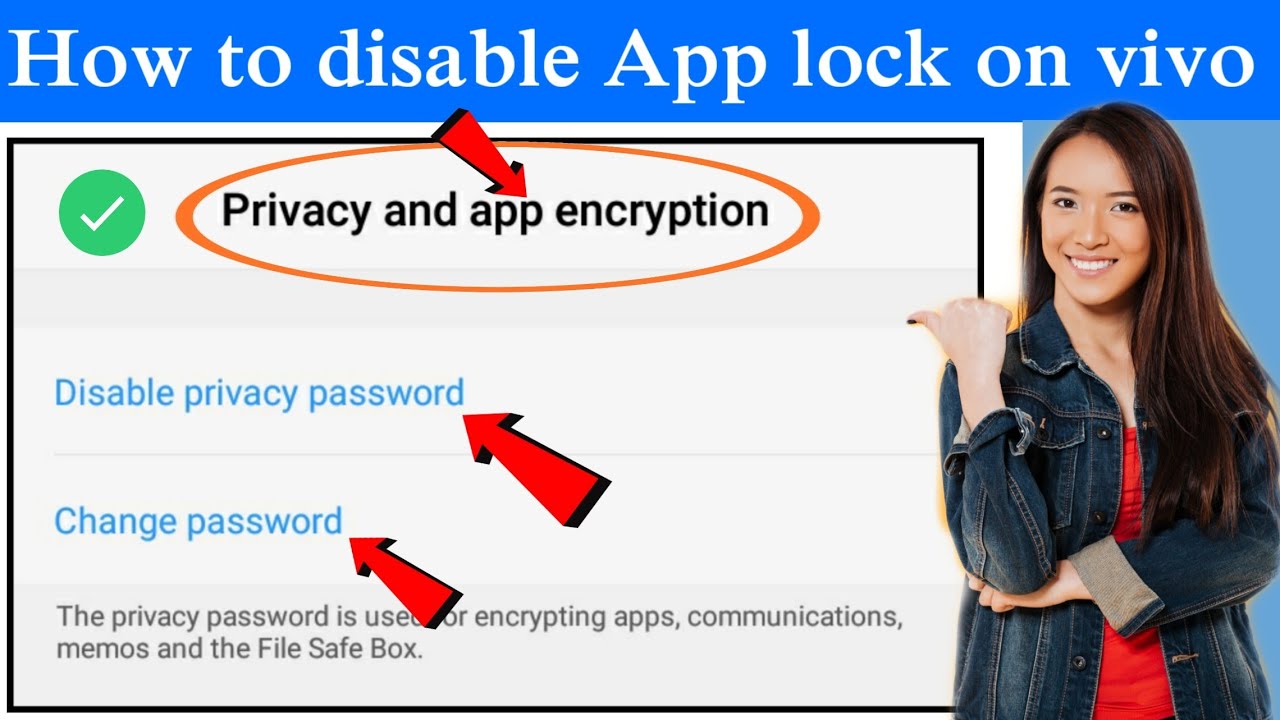How to change pravacy lock on vivo | How to disable privacy and app ...