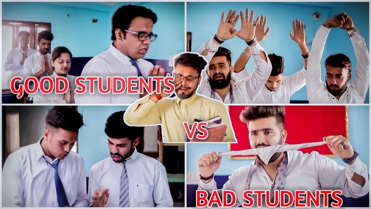 Good Students VS. Bad Students In A Classroom - School Life | ROB's ...
