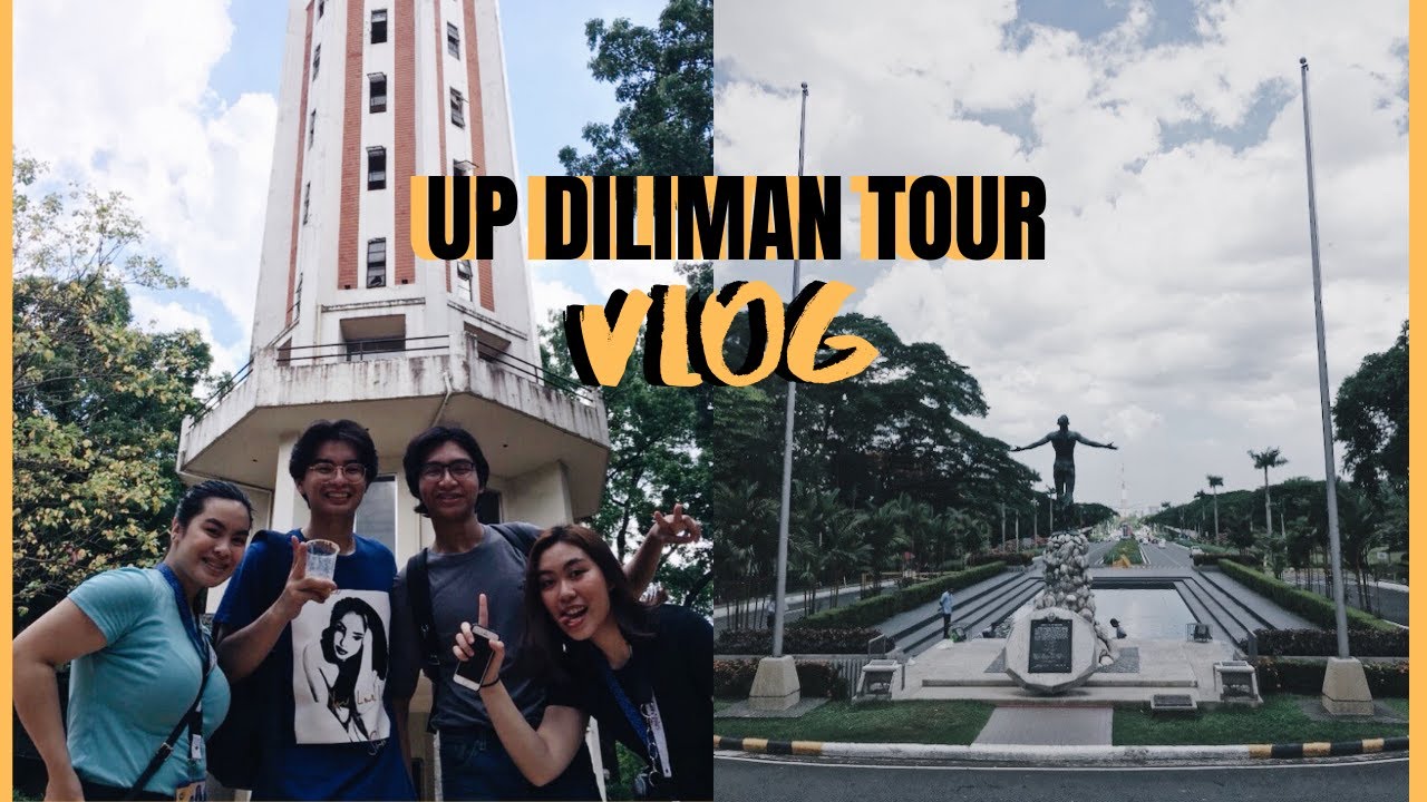UP Diliman tour || VLOG - YouTube