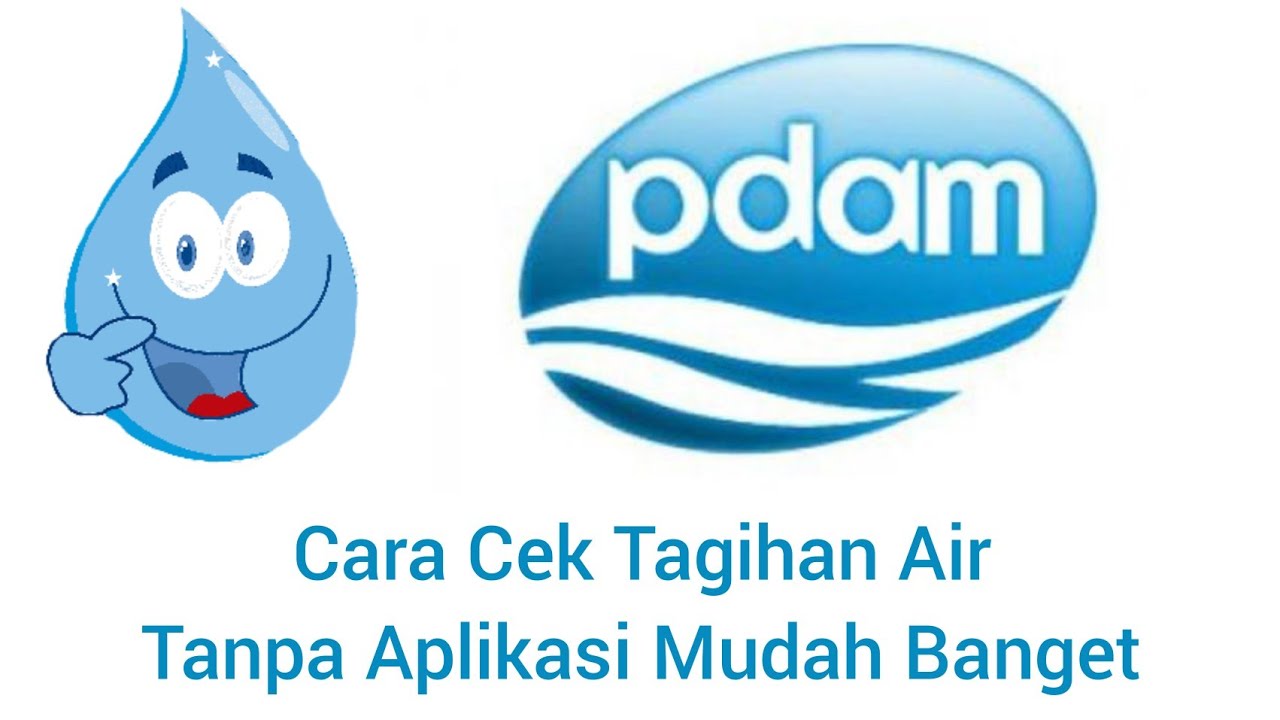 cara cek tagihan air PDAM tanpa aplikasi - YouTube
