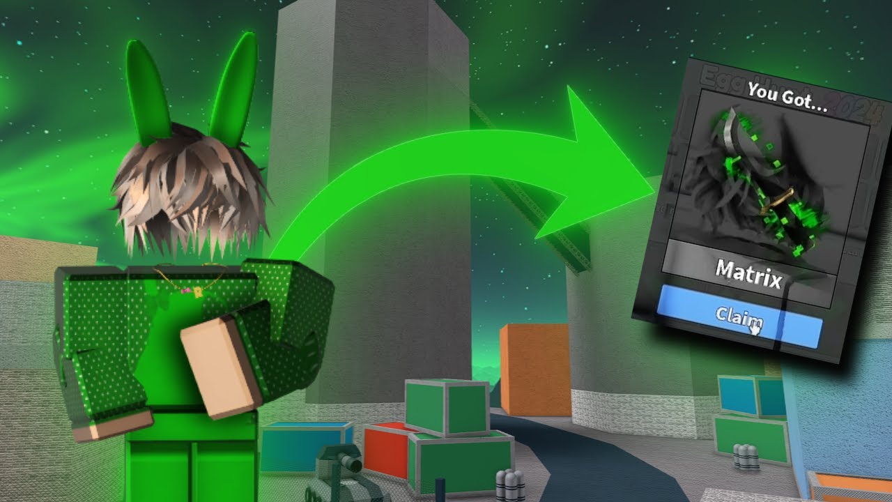 MM2 BUT I USE THE NEW MATRIX EFFECT (Murder Mystery 2) - YouTube