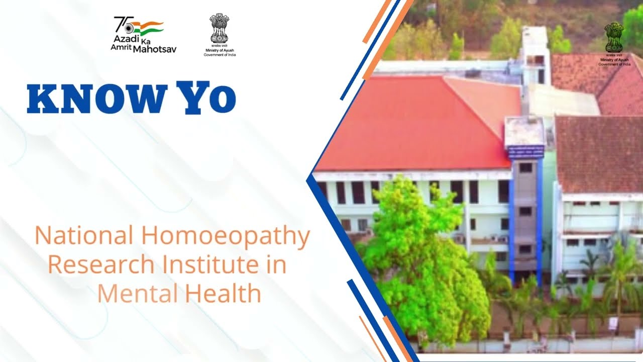 National Homoeopathy Research Institute in Mental Health (NHRIMH ...