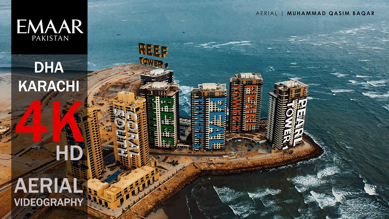 Emaar - Pakistan (2021) - Towers Show Case - Karachi - Aerial ...