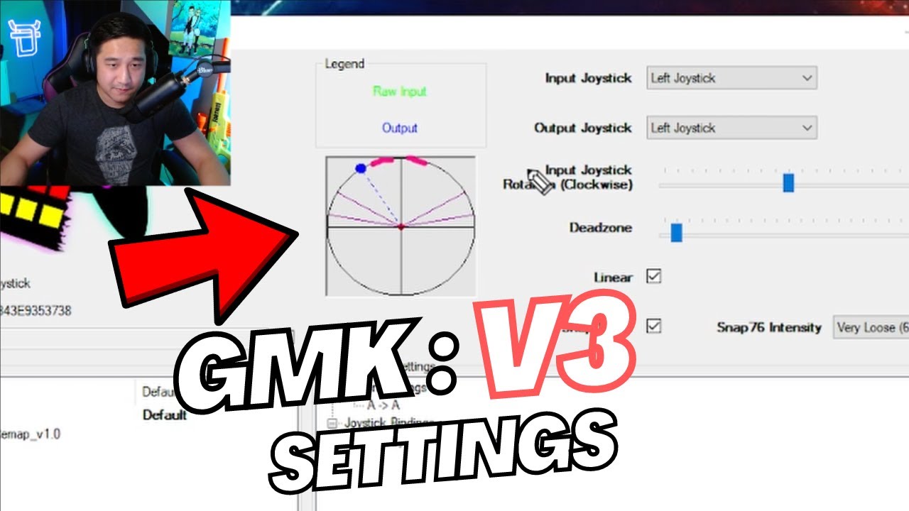 NEW GMK JOYSTICK V3 DRIVER SETTINGS!!! - YouTube