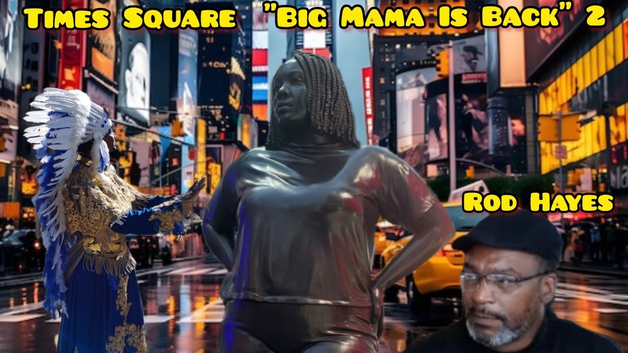 Times Square "Big Mama Is Back" 2 With Rod Hayes #FreeLarryHoover - YouTube