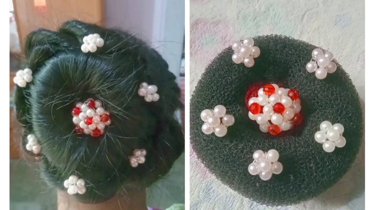 Most Beautiful Bridal Juda Pin Making At Home. You too can make it in ...