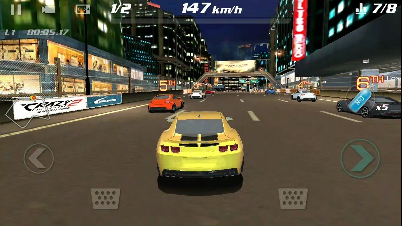 Crazy For Speed 2.Car Racing Gameplay - YouTube