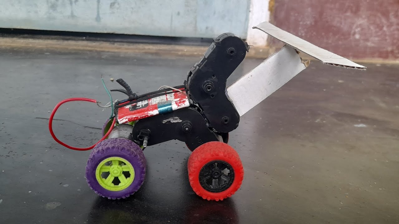 diy home Made rc car how make a car - YouTube