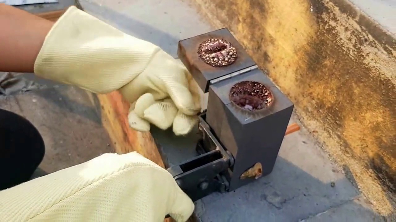 Exothermic Welding Process Amiable Procedure® - YouTube