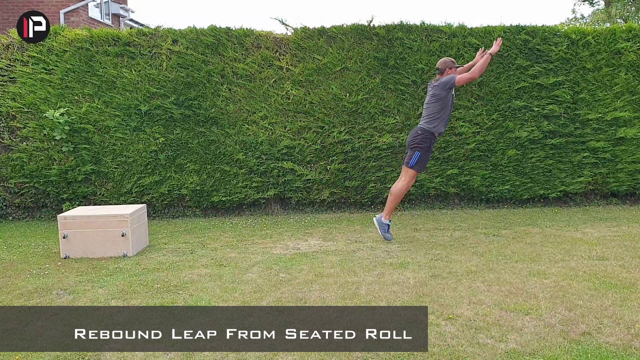Seated Roll Rebound Leap From Seated - YouTube