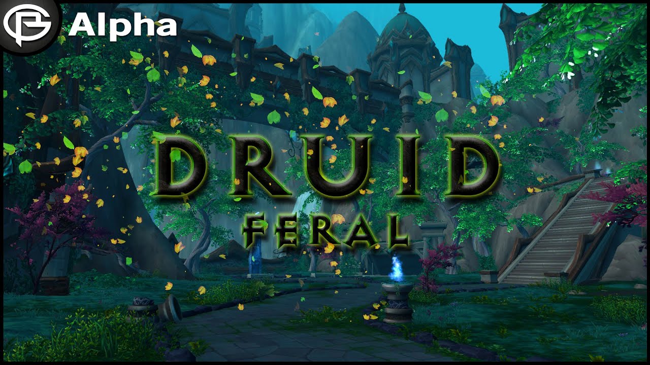 Feral Druid Artifact Quest and Class Hall - Legion Alpha - YouTube