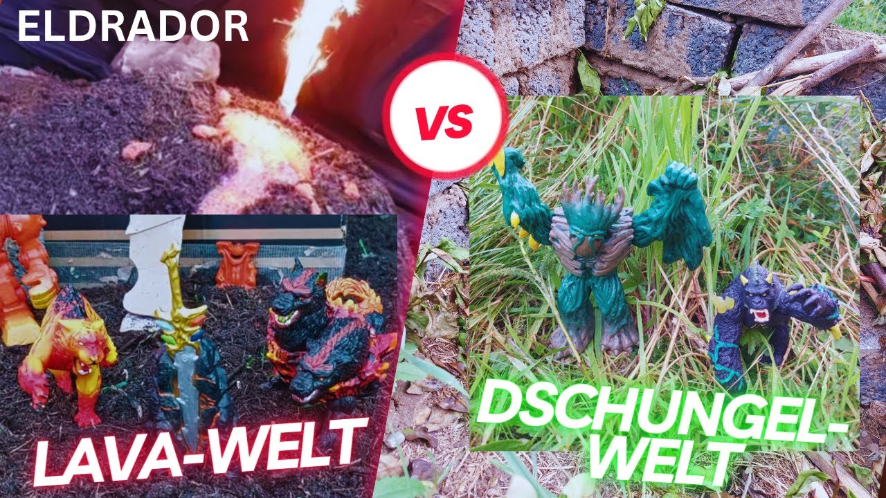 Eldrador Creatures - Die Suche nach der Superwaffe | Lava-Welt vs ...