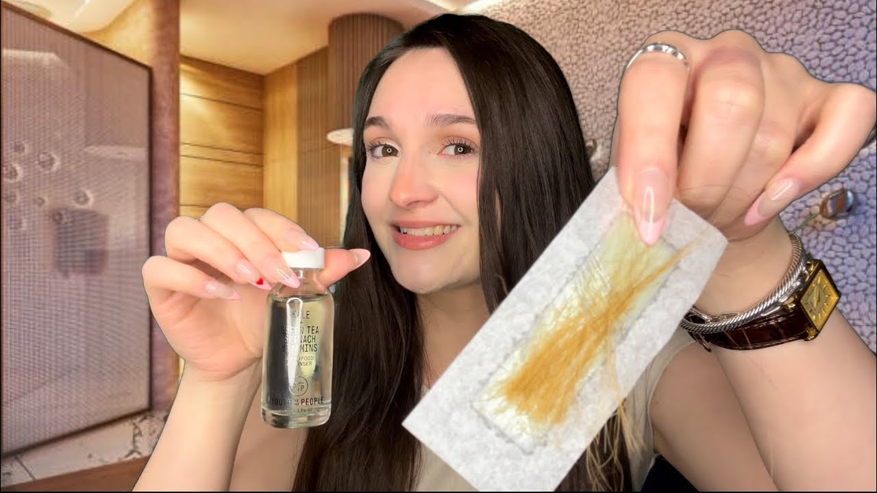 ASMR One Star Reviewed Spa facial (she does everything wrong) 😑 🧖🏻‍♀️ - YouTube