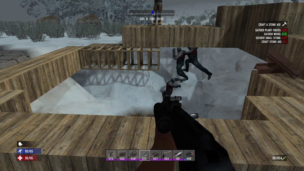 7 Days To Die My Lumberjack Pets - YouTube
