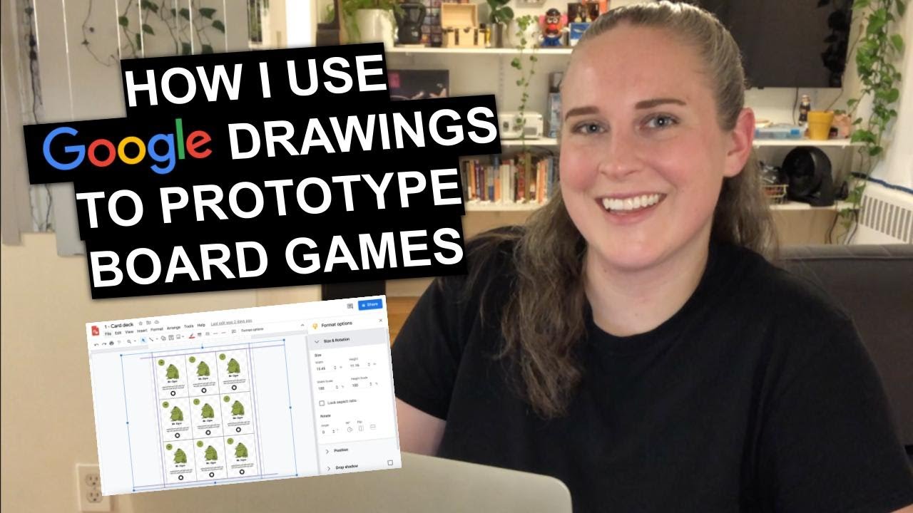 How I use Google Drawings to Prototype Board Games - YouTube