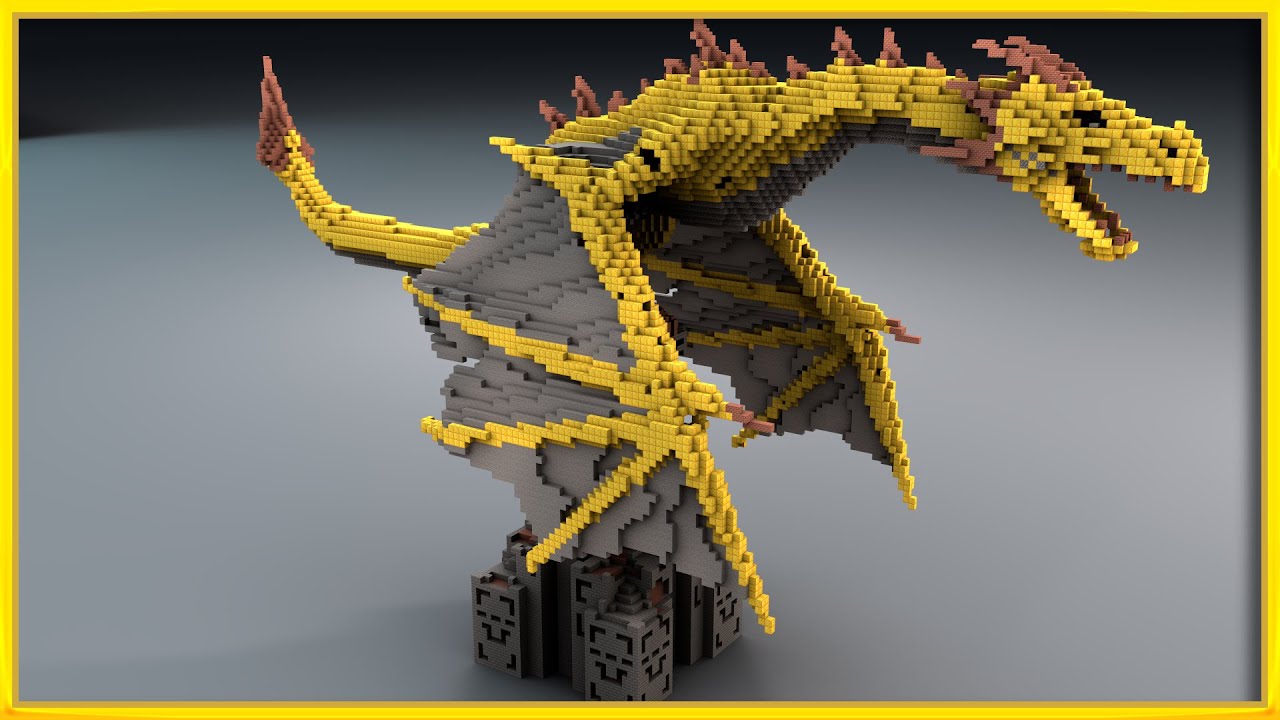 Jak zbudować Smoka w Minecraft? [Timelapse] - YouTube