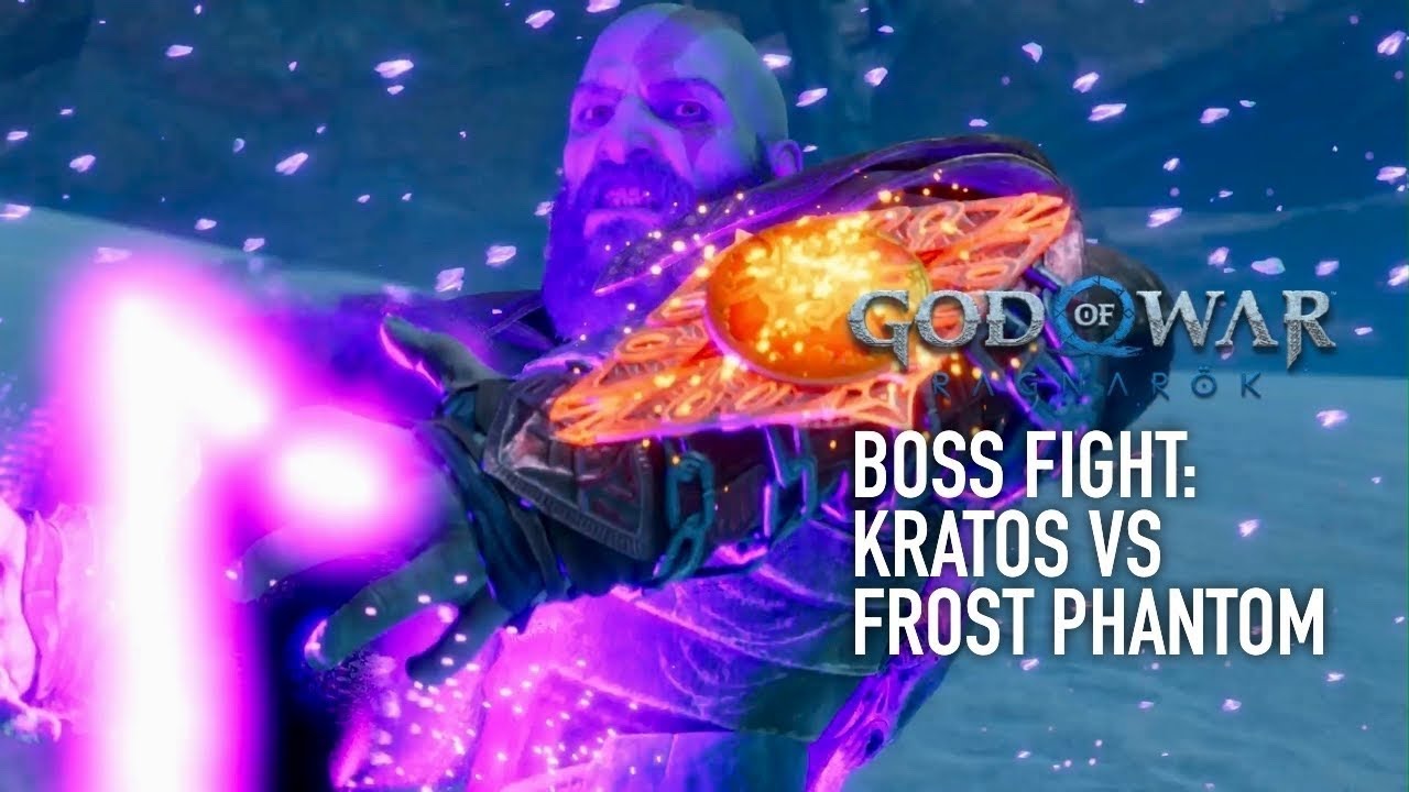 God of war Ragnarok how to defeat Frost Phantom gameplay and kratos ...