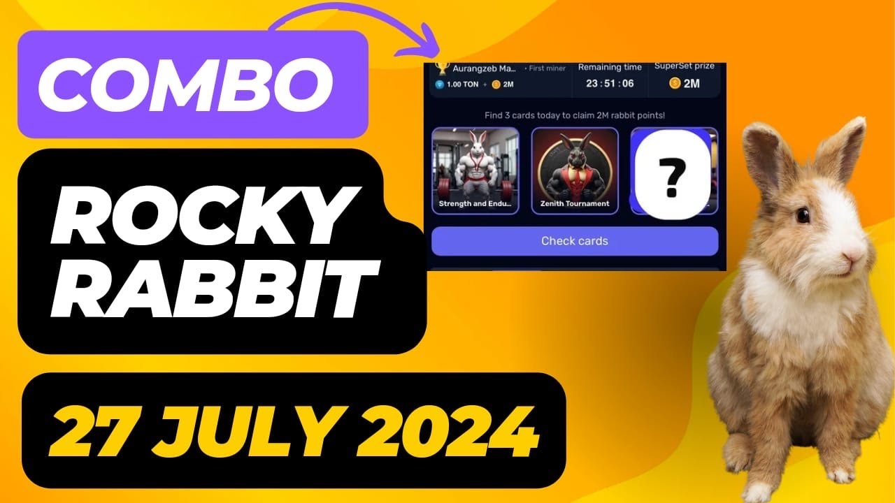 Rocky Rabbit Combo Cards Today 27 July 2024 | Rocky Rabbit Combo ...