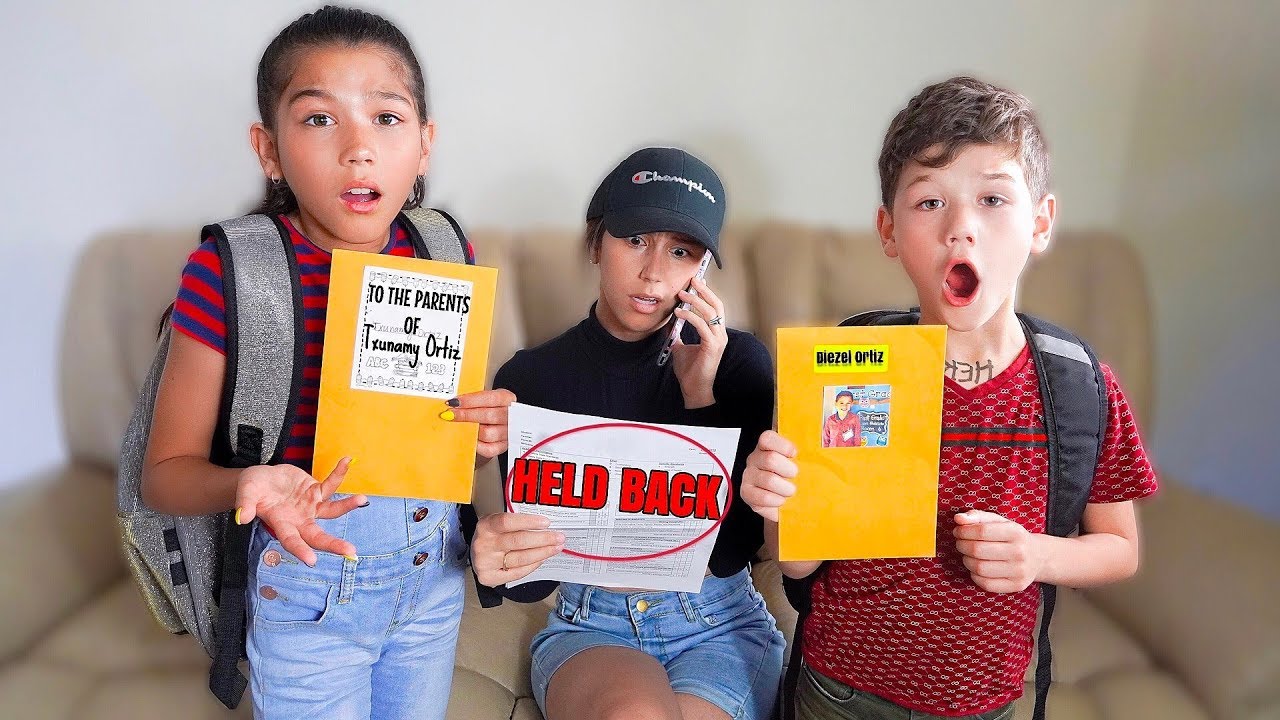 Txunamy & Diezel FAILED This School Year!! 💔 | Familia Diamond - YouTube