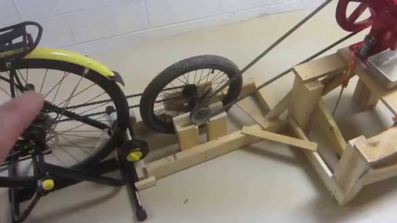Pedal Powered GrainMaker Mill - YouTube