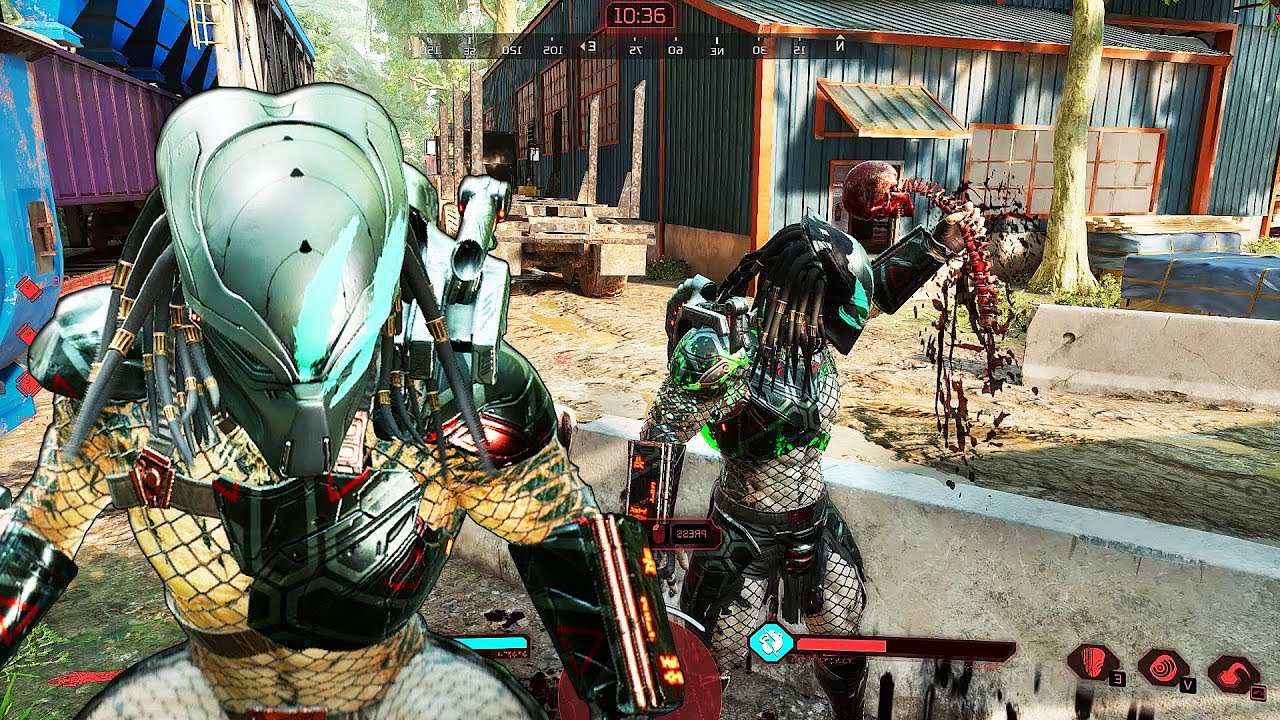 PREDATOR: HUNTING GROUNDS NEW GAMEPLAY REINFORCE & AMBUSH IN JUNGLE ...