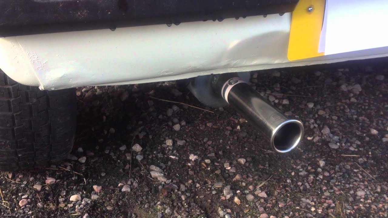 Austin Metro with Maniflow exhaust - YouTube