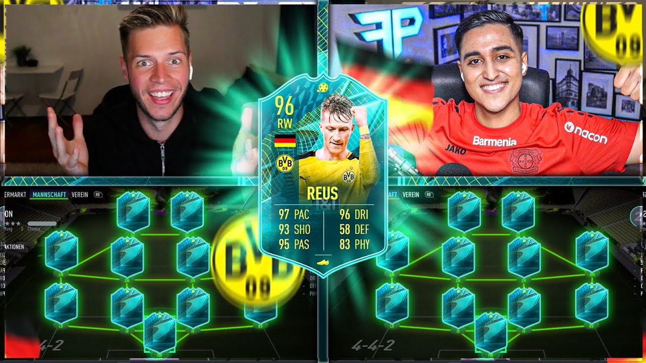 FIFA 22 | REUS 96 MOMENTS SQUAD BUILDER BATTLE vs FURKY 😮🔥 - YouTube