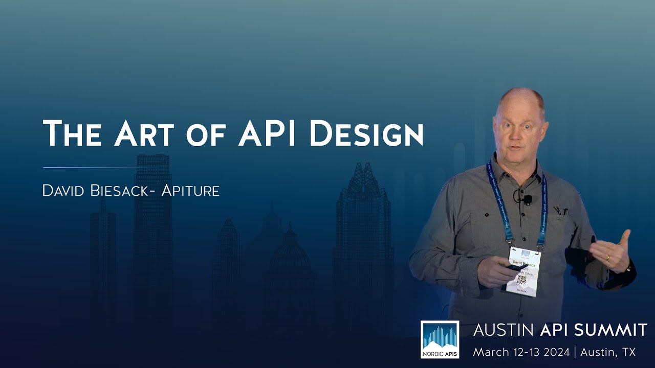 The Art of API Design - YouTube