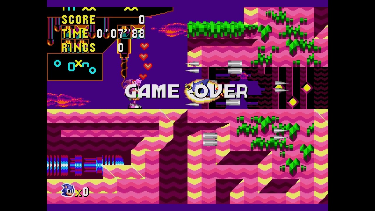Game Over: Sonic the Hedgehog CD (Sega CD) (PAL variant) - YouTube