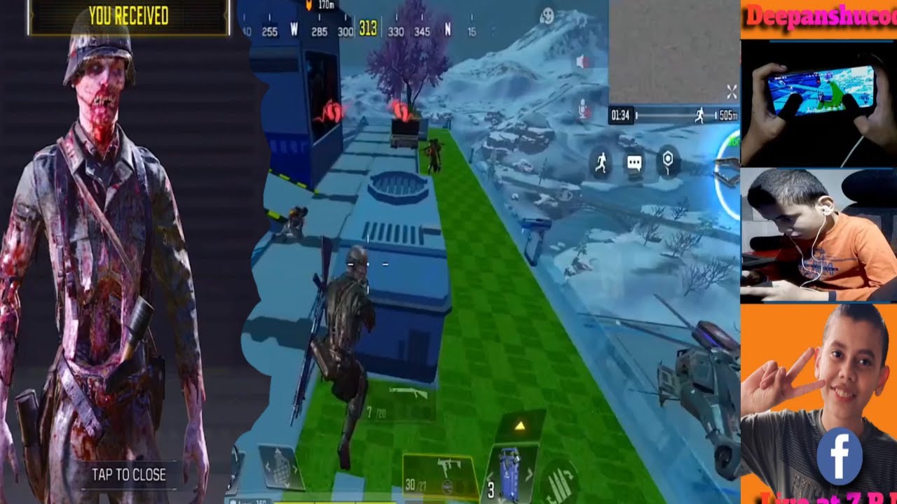 Zombie - Wicht Warden in Solo vs Squad Call of Duty Mobile - YouTube