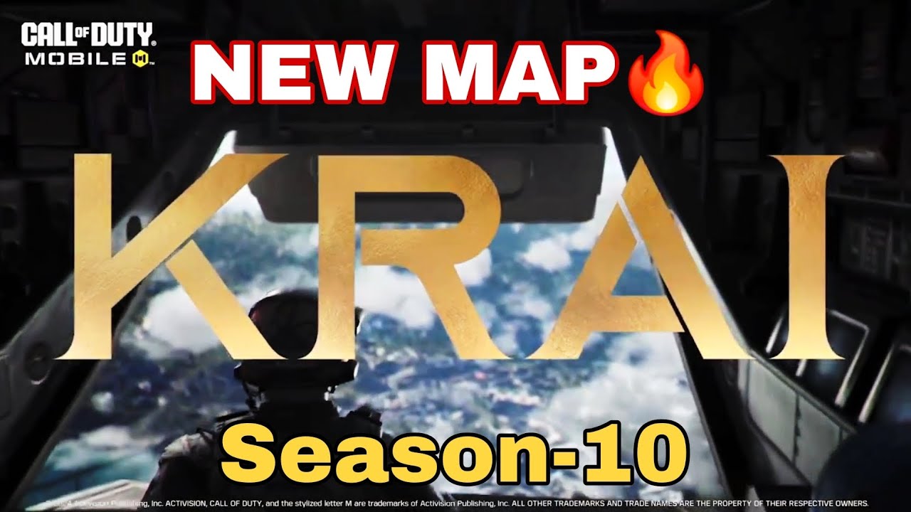 KRAI: NEW BR MAP IN SEASON-10 🔥|| TRAILER CALL OF DUTY MOBILE # ...