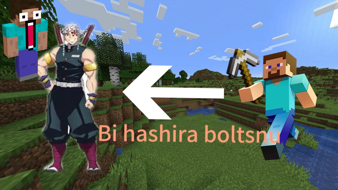 hashira bolchloo (demon slayer mod minecraft) with @TBORfrag - YouTube