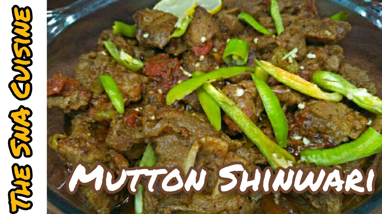 Mutton Shinwari | Shinwari Mutton karahi - YouTube