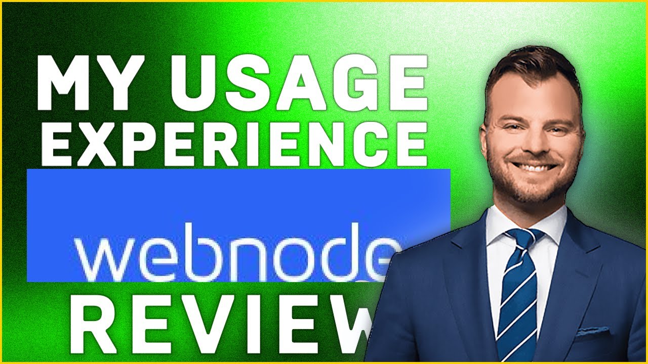 Webnode Website Builder Review | My Usage Experience - YouTube