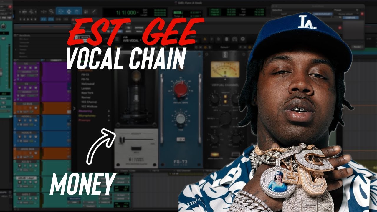 EST GEE Best Vocal Chain| How to Mix and Master Vocals in Pro Tools ...
