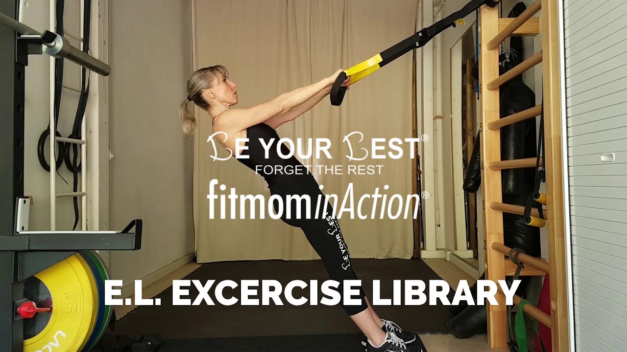 UPPER BACK ROW CON TRX - TRX UPPER BACK ROW - YouTube