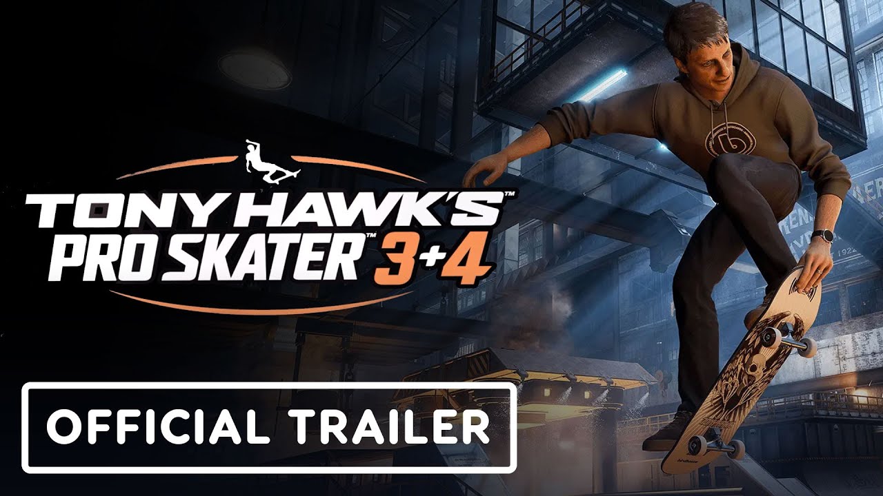 Tony Hawk's Pro Skater 3 + 4 - Official Reveal Trailer - YouTube