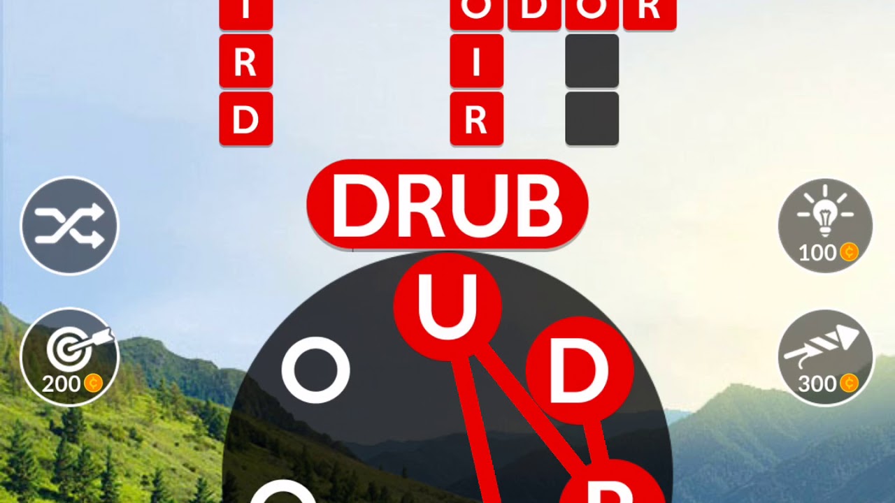 Wordscapes Level 3306 Answers - YouTube
