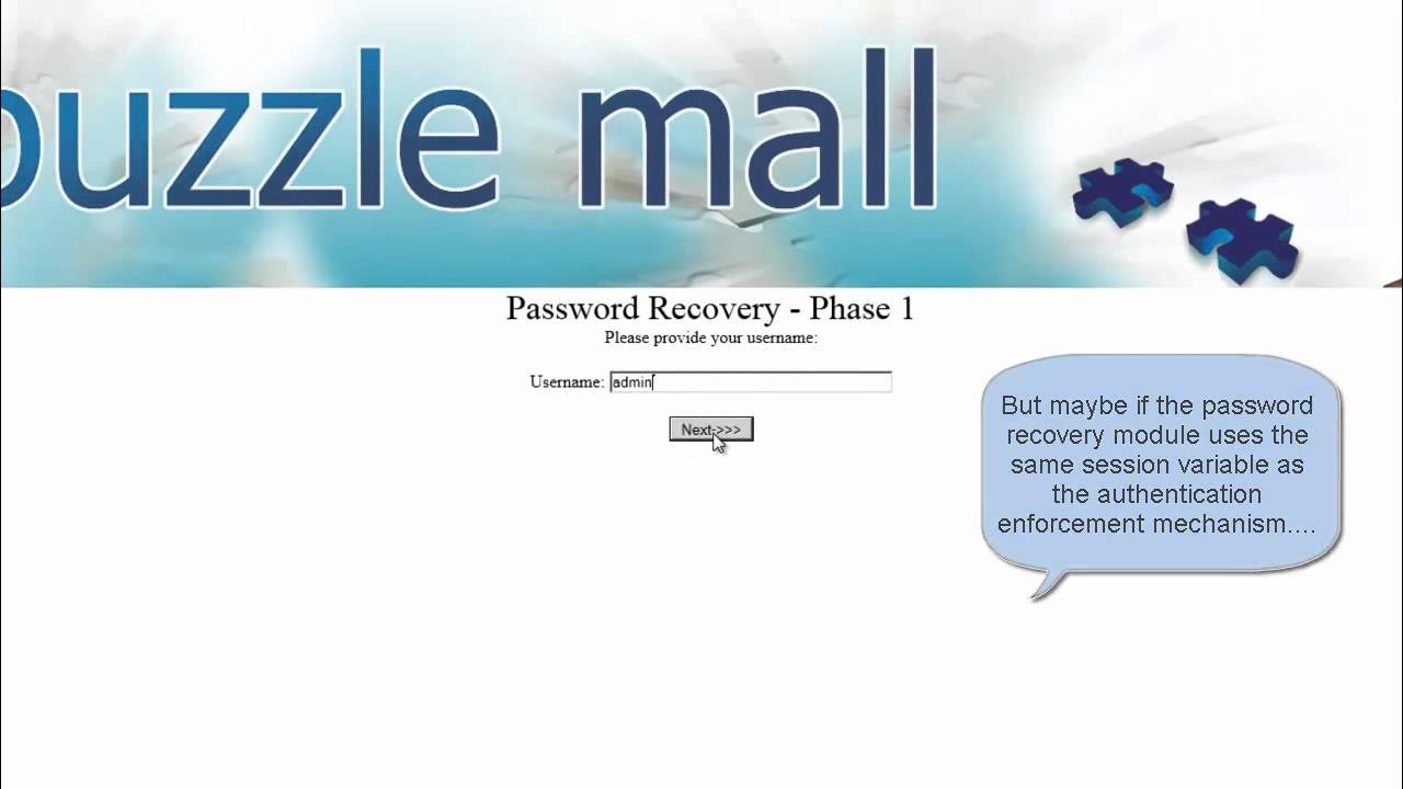 Authentication Bypass via Session Puzzling HD - YouTube
