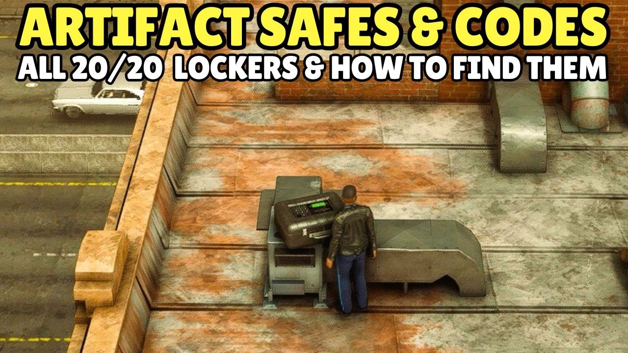 The Precinct - All Artifact Safe Locations & their Codes - YouTube