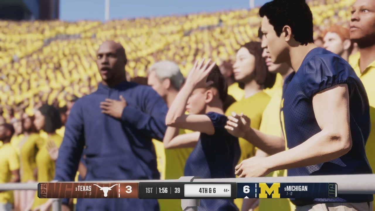 EA SPORTS College Football 25 very close game - YouTube