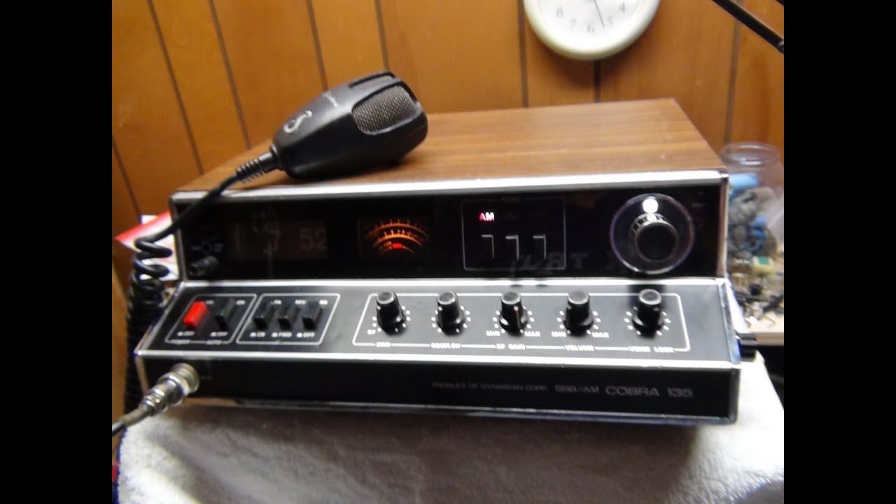 Cobra 135 ssb base - YouTube