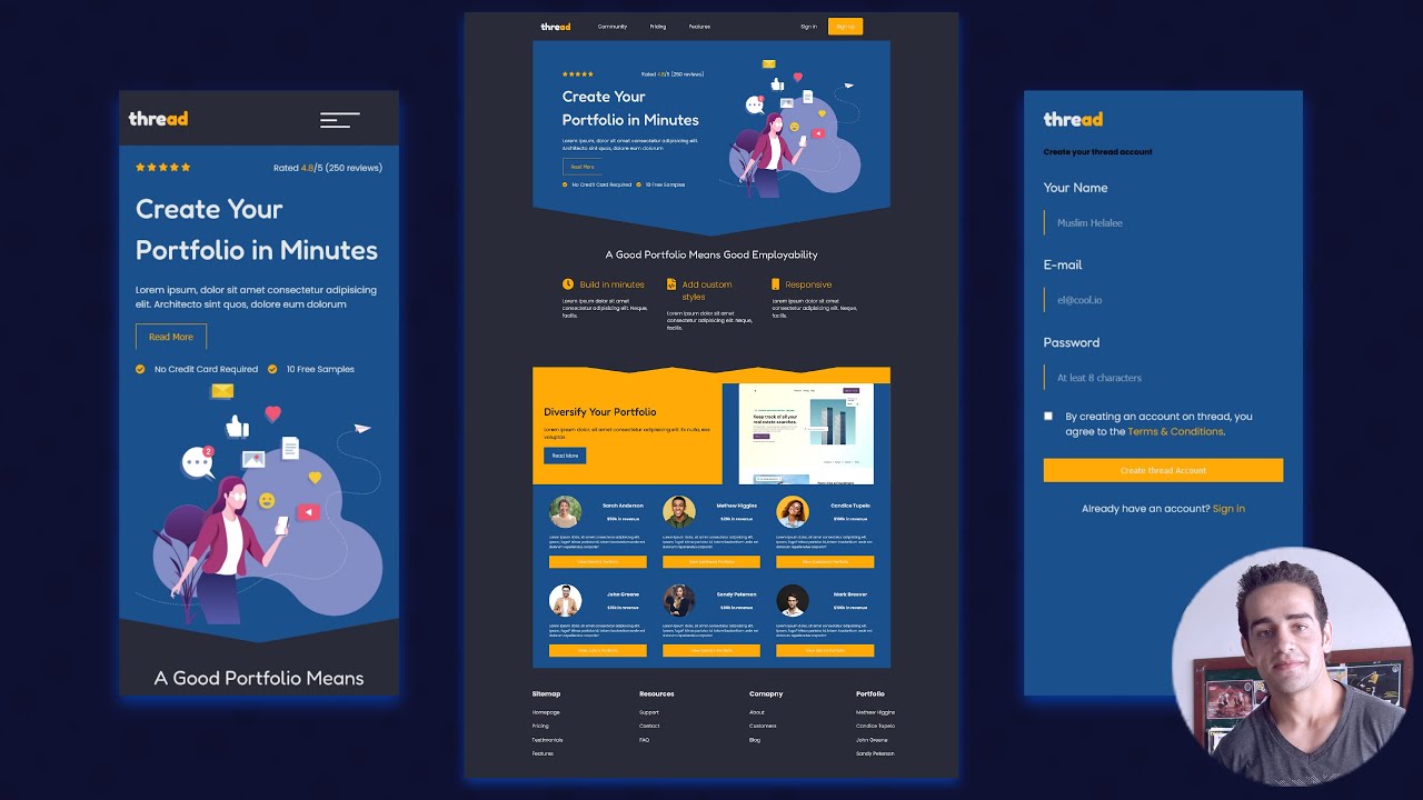 HTML-CSS Tutorial Lesson 90: Website Setup (Website #1 part-2) - YouTube