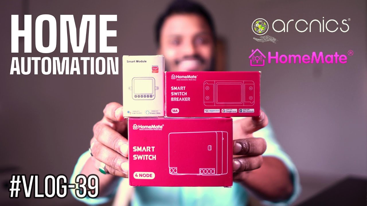 Home Automation | Smart Switch | #vlog39 #homeautomation #homemate # ...