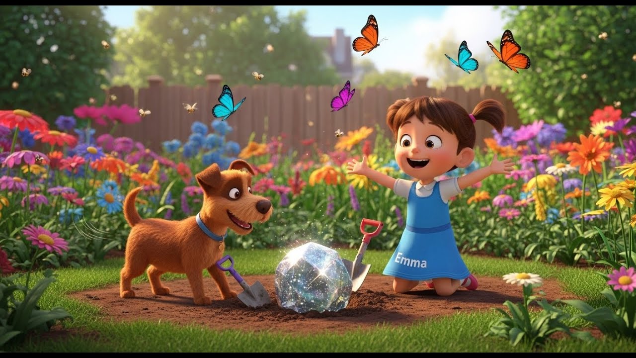 Emma Had a Tiny Dog | Cute Kids Nursery Rhyme | UK English - YouTube