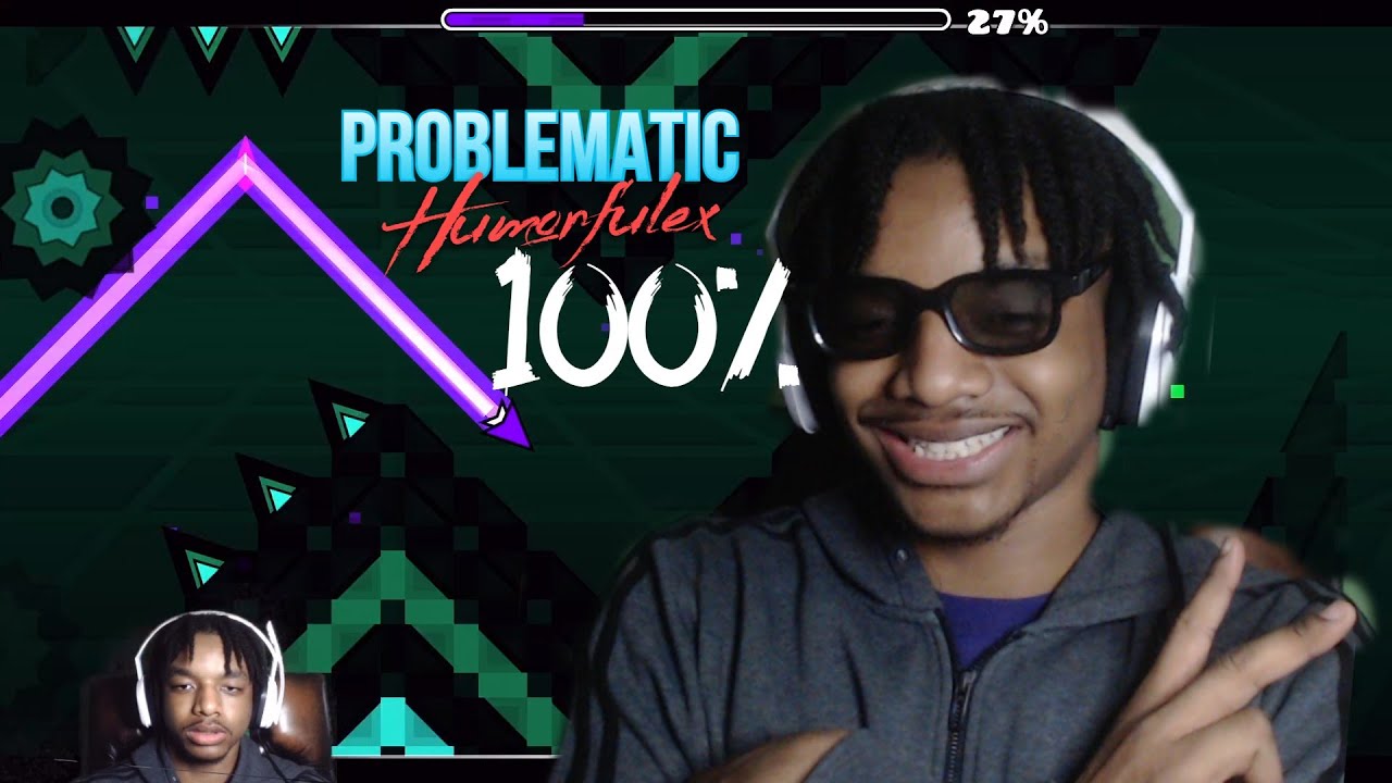 Geometry Dash Problematic 100% Easy Demon - YouTube