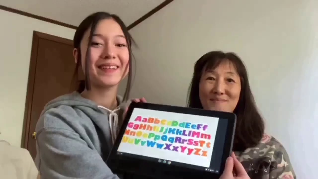 Sing phonetic alphabet challenge!(alphabet song) /アルファベットを音で歌ってみたよ ...