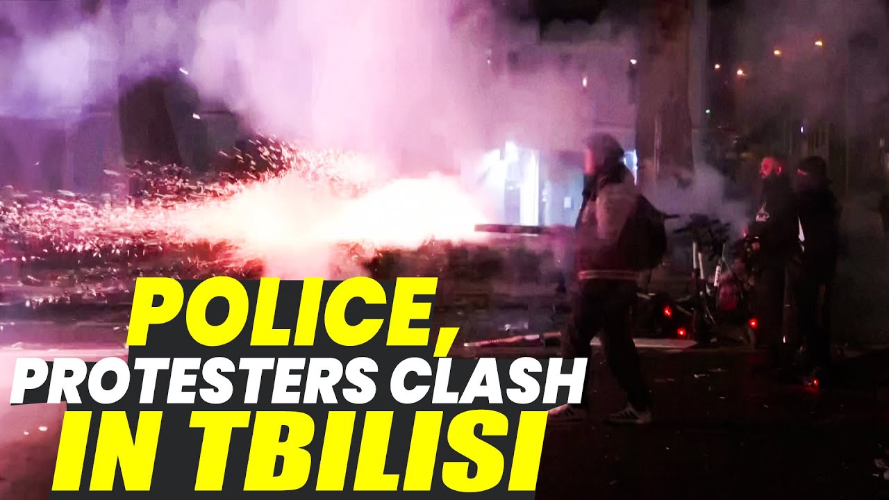 GEORGIA |POLITICS |Fireworks, water cannons,tear gas used in Tbilisi as ...